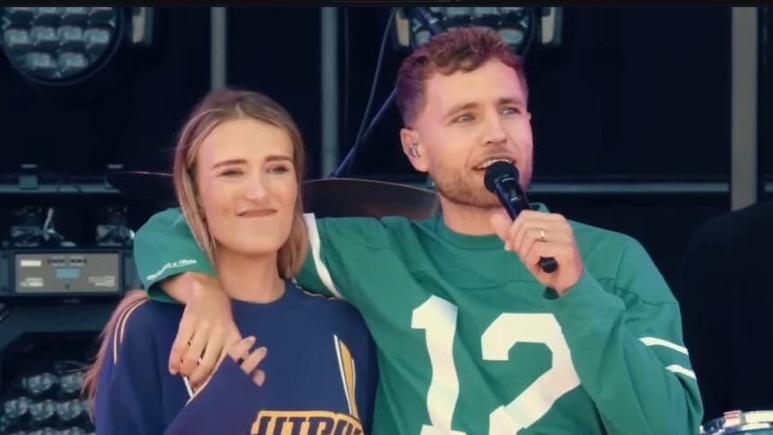 Suzan en Freek emotioneel tijdens eerste optreden